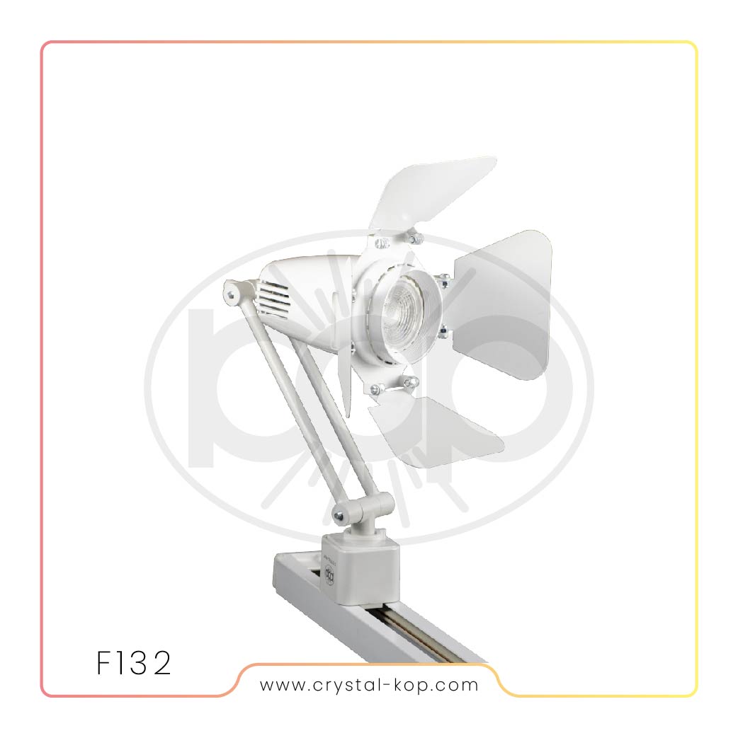 چراغ دیواری مدل F132 - صنایع روشنایی کریستال کپ